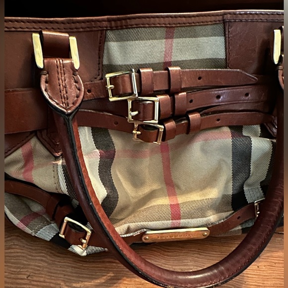 Burberry | Bags | Burberry Bridle House Check Bag | Poshmark